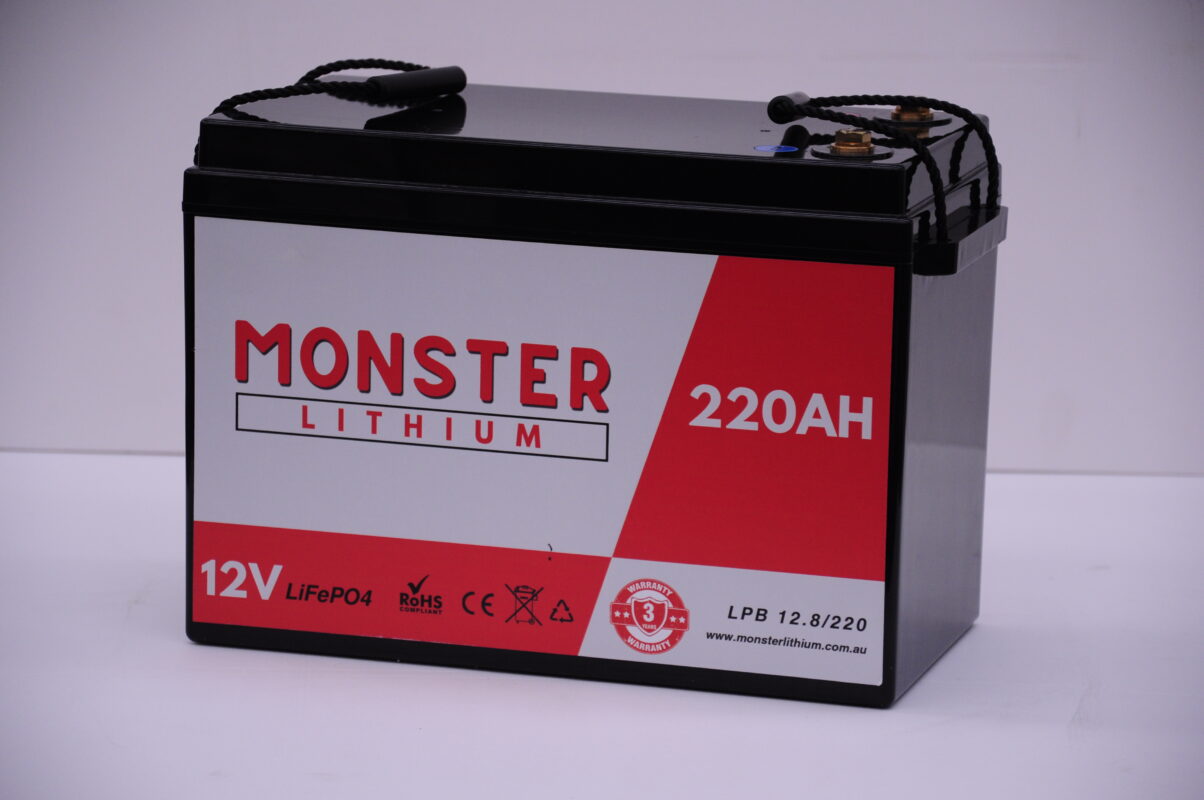 220 Ah Lithium Batteries in Australia | Monster Lithium